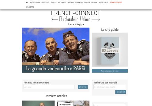 Startup FRENCH CONNECT Réseau Social-Business pour les français en Belgique