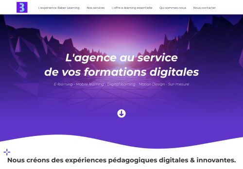 Startup BABER LEARNING L'agence au service de vos formations digitales