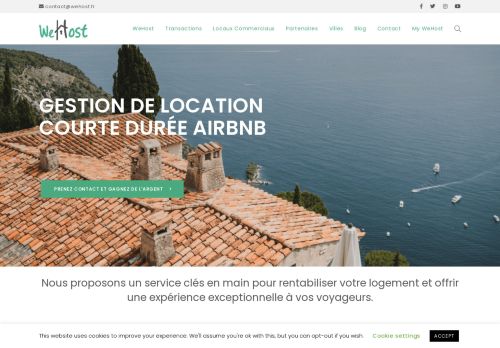 Startup WEHOST L'assistant de vos locations à Paris et Bordeaux
